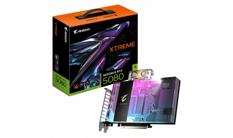 AORUS RTX 5080 XTREME WATERFORCE WB 16GB GDDR7